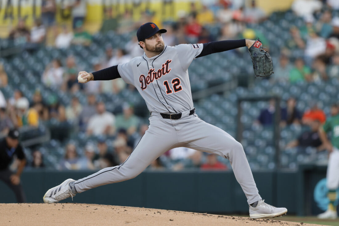 Morales pitches 7 sharp innings and Gelof powers A’s past Tigers 7-0 ...